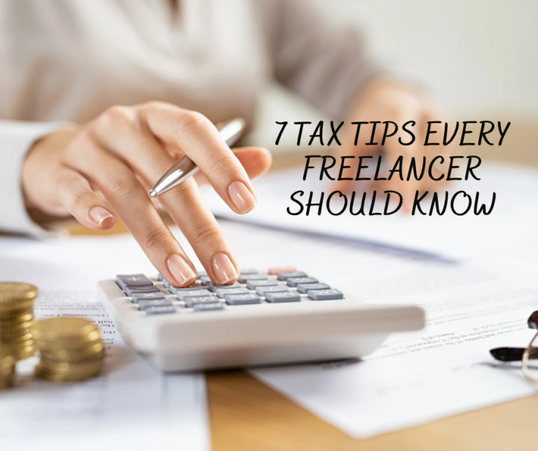 7 Tax Tips Every Freelancer Should Know - Elegant Lavender